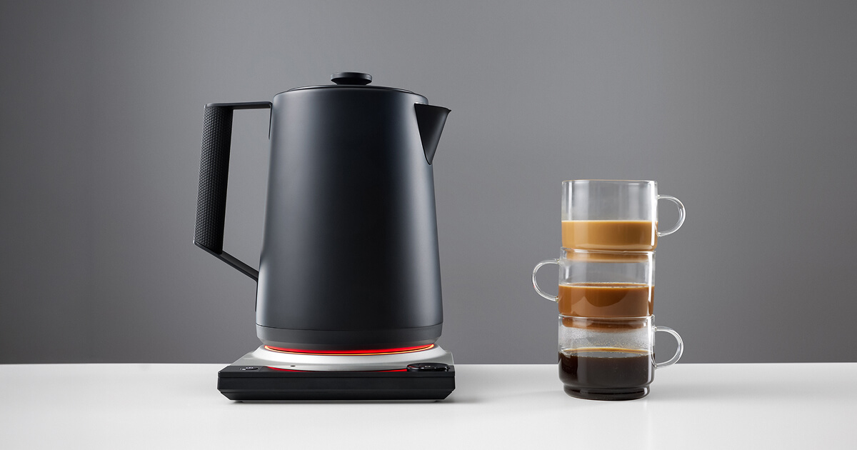 Luna Plastic-Free Kettle with Temp Control | Saki® Official Store